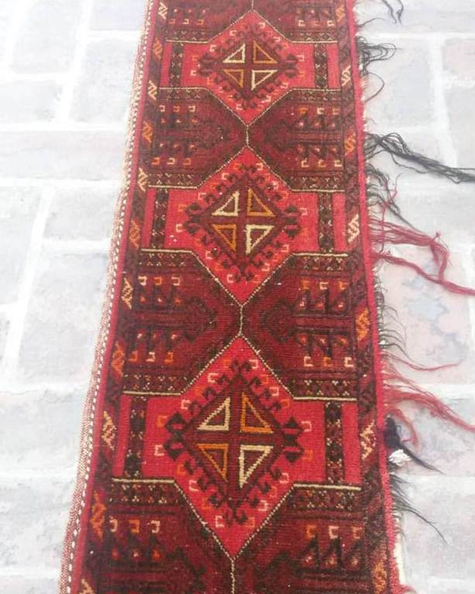 1'5 x 5'6 Feet Stunning vintage afghan tribal maldari | Etsy