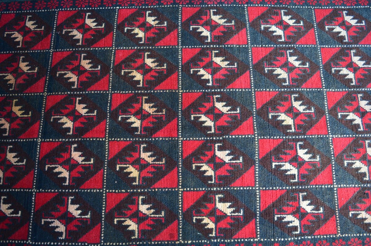 3 x 4'10 Feet Stunning vintage afghan tribal baluchi | Etsy