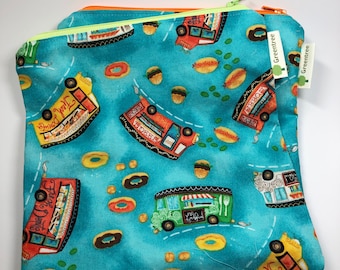 Reusable Food Safe Snack Bags - Reusable Sandwich Bags - Reusable ...