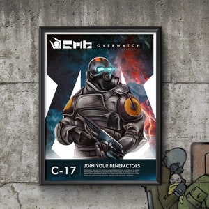 Combine Ordinal Soldier Poster | Half Life Alyx Propaganda Art - Etsy