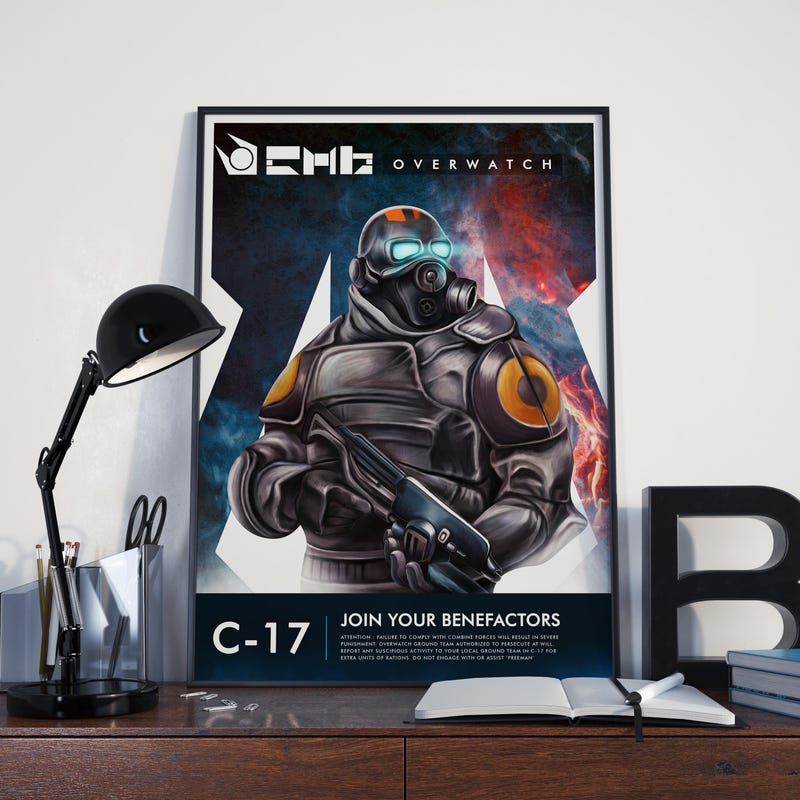 Half Life Poster - Etsy