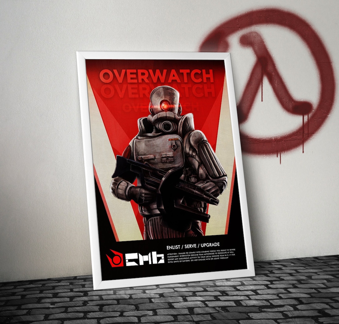 Combine Elite Half Life 2 Poster - Etsy UK
