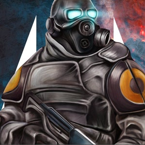 Combine Ordinal Soldier Poster | Half Life Alyx Propaganda Art - Etsy