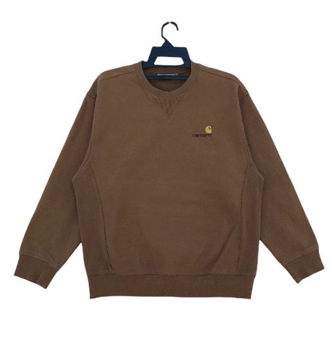 Rare Carhartt WIP Work in Progress Small Logo Sweatshirt Medium Size - Etsy