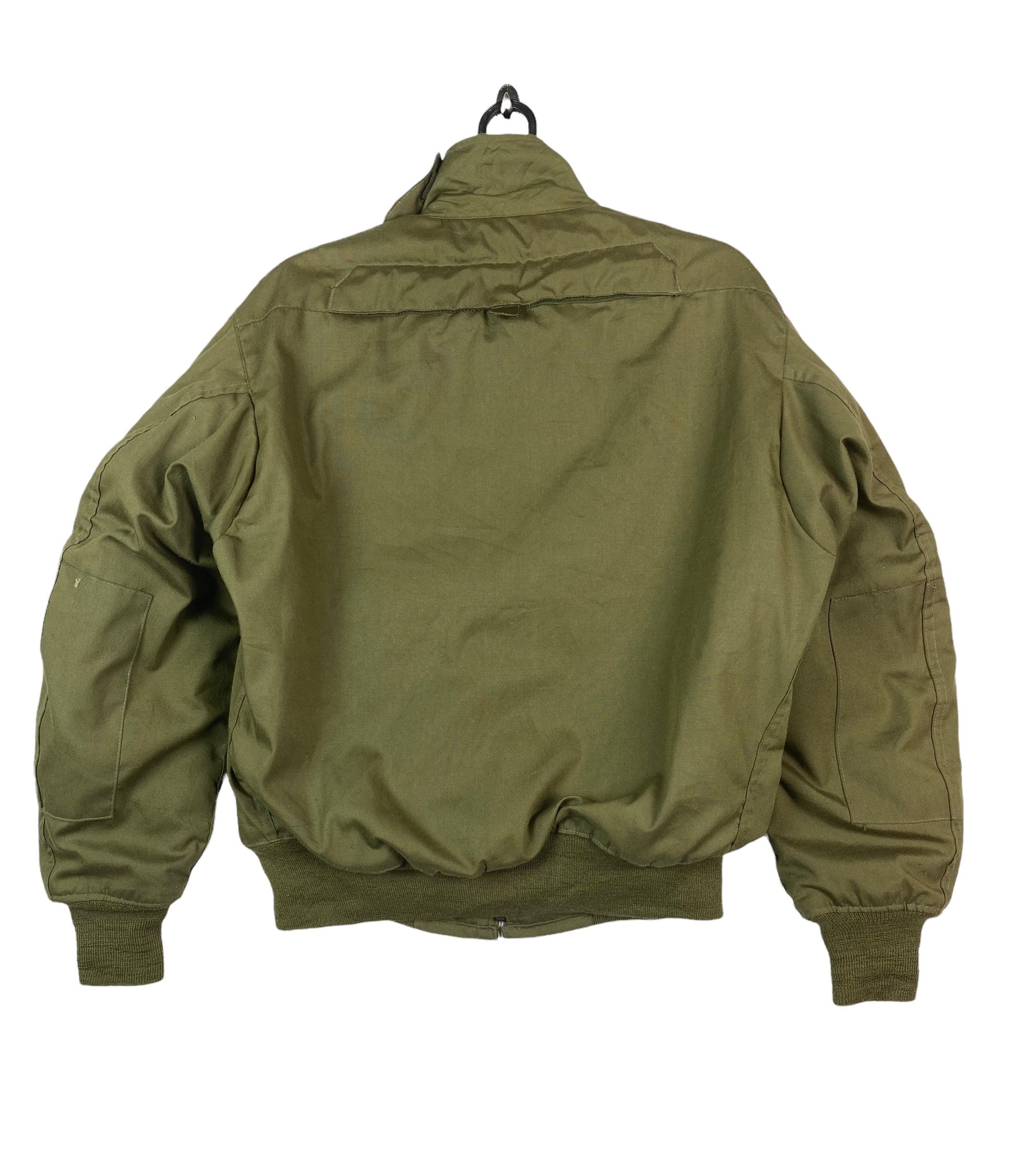 Vtg 80s Isratex Production US Army Military Flight Bomber Jacket Medium ...