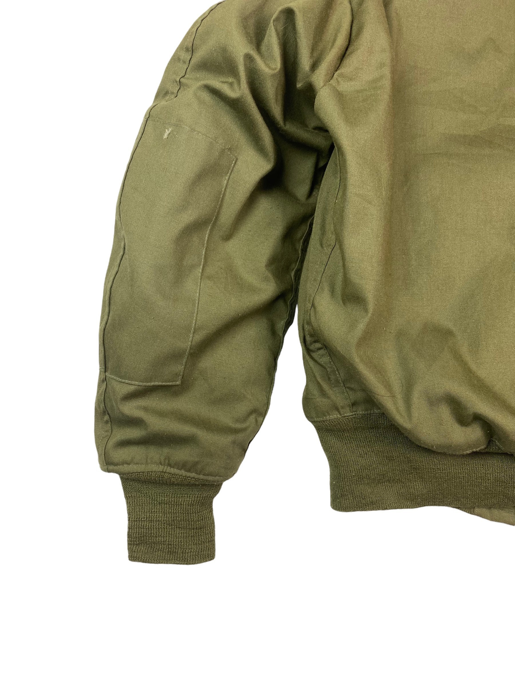 Vtg 80s Isratex Production US Army Military Flight Bomber Jacket Medium ...