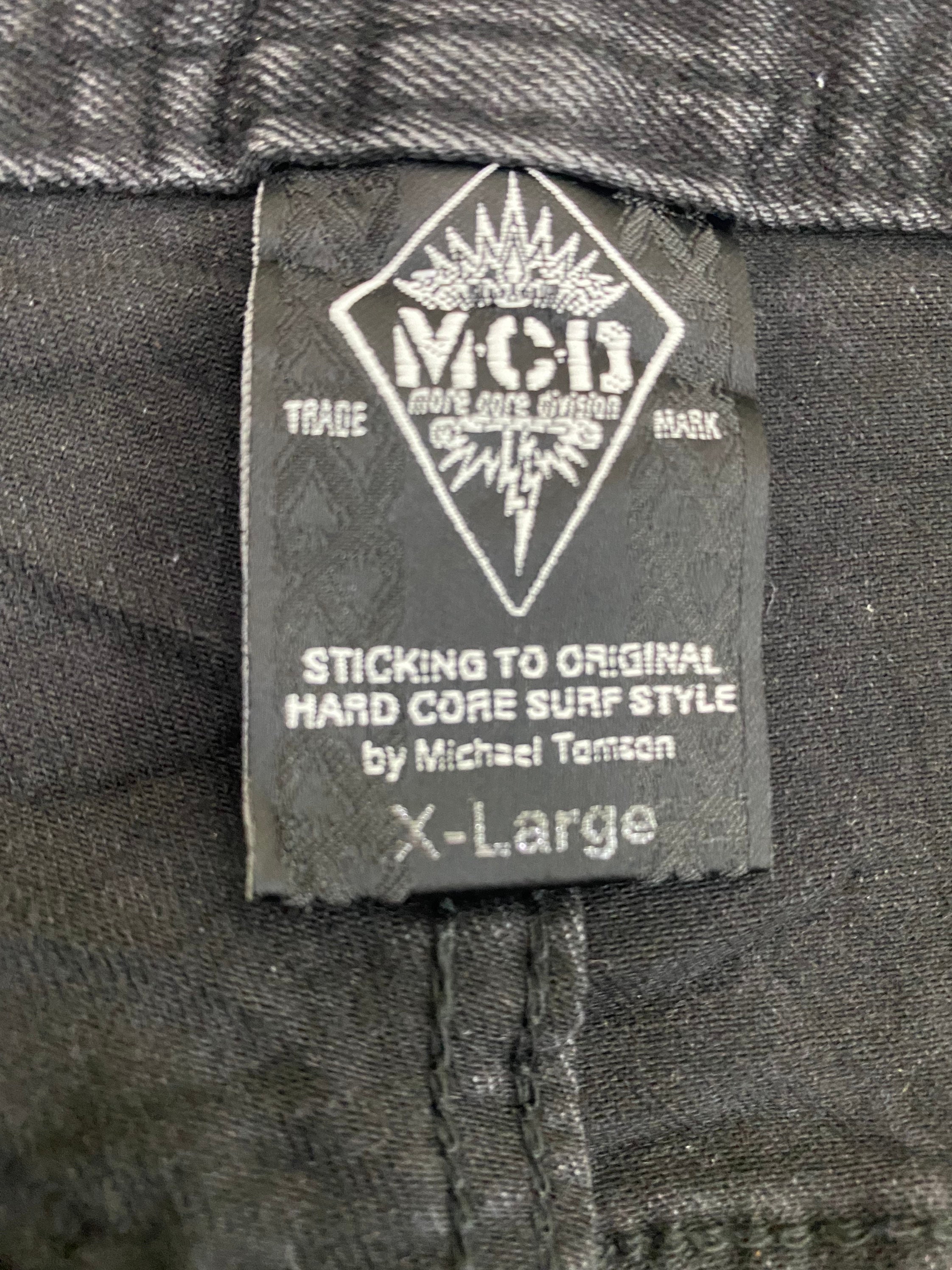 Vtg 90s More Core Division Extreme Surfing Brand Clothing Distressed ...