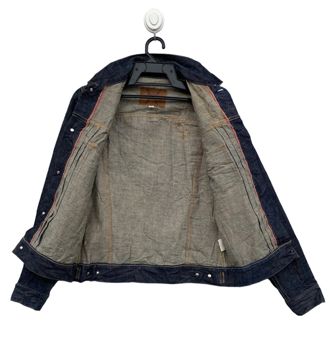 Vtg 90s CHEVIGNON Girl Denim Type 2 Selvedge Lined Trucker Vtg 90s CHEVIGNON Girl Denim Type 2 Selvedge Lined Trucker