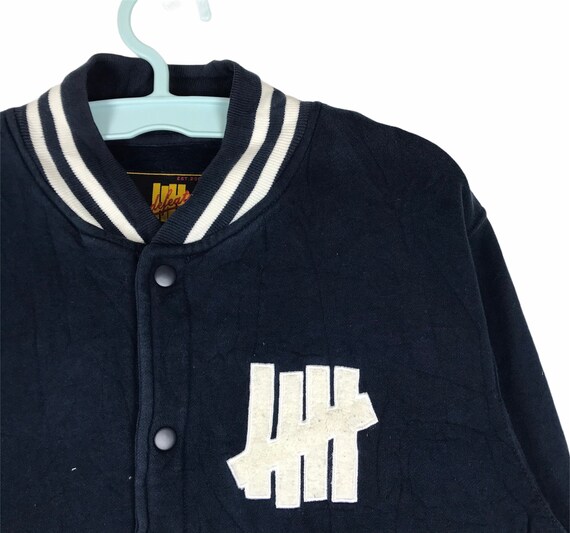 Rare Undefeated signature logo varsity jacket streetw… - Gem