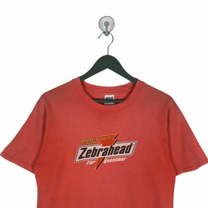 Vtg 00s Zebrahead American Rock Band Shirt Orange Medium Size - Etsy