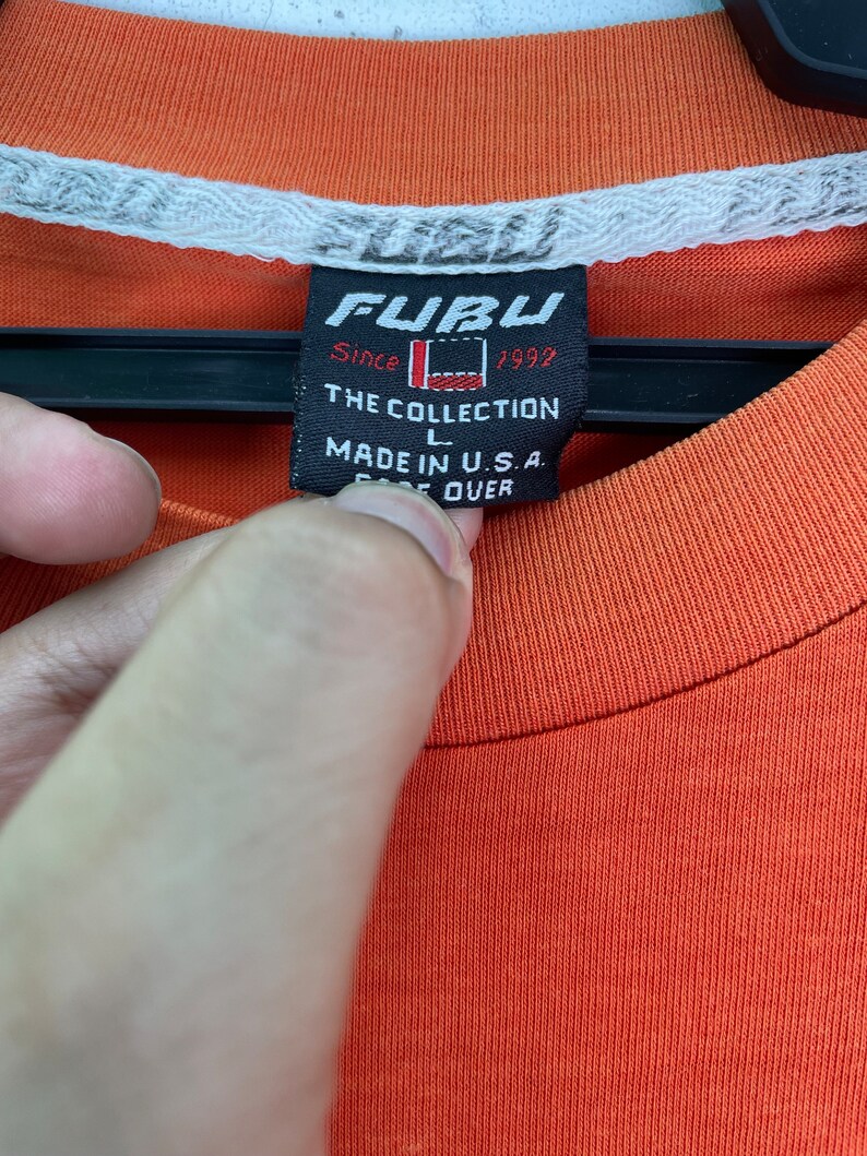 Vtg 90s FUBU Spell Out Logo Large Size Shirt - Etsy