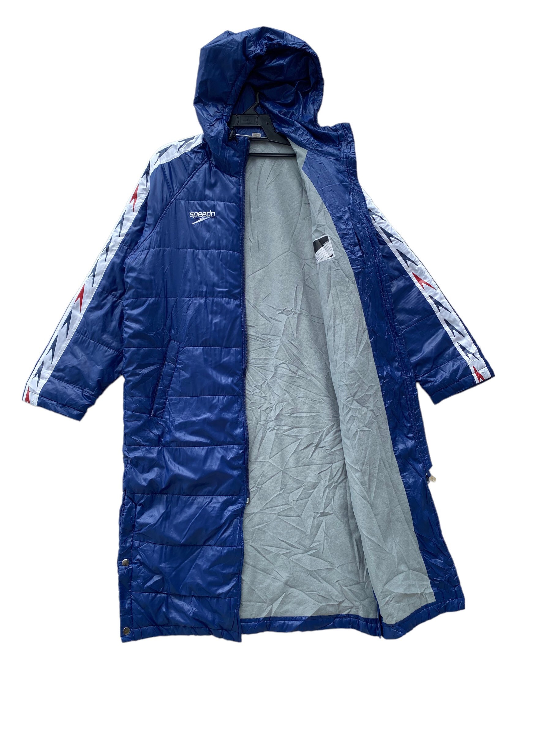 Vtg 90s SPEEDO Quilted Down Jacket Long Jacket Winter Coat - Etsy