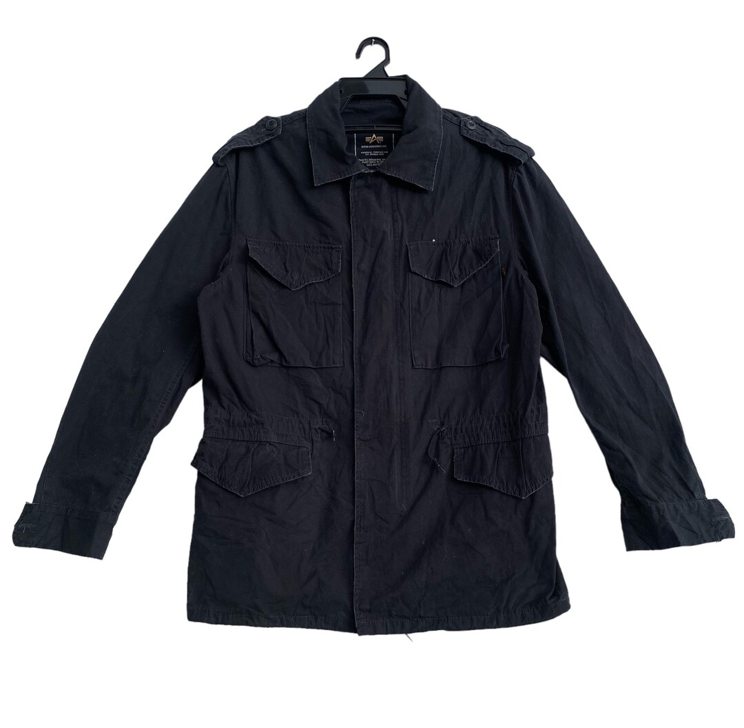 Rare Alpha Industries M65 Feild Jacket Parka Large Size - Etsy