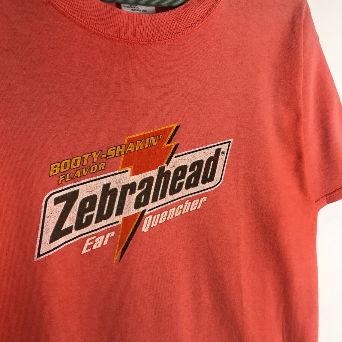 Vtg 00s Zebrahead American Rock Band Shirt Orange Medium Size - Etsy