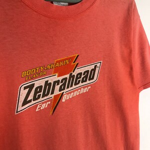 Vtg 00s Zebrahead American Rock Band Shirt Orange Medium Size - Etsy