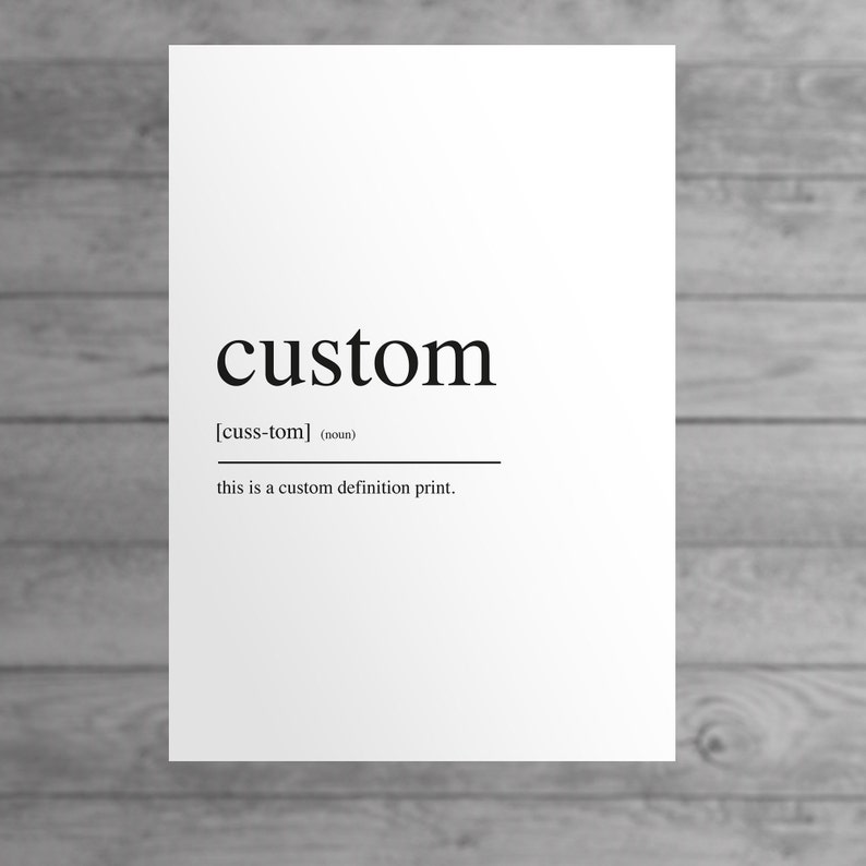 Family Funny Definition Print - Etsy