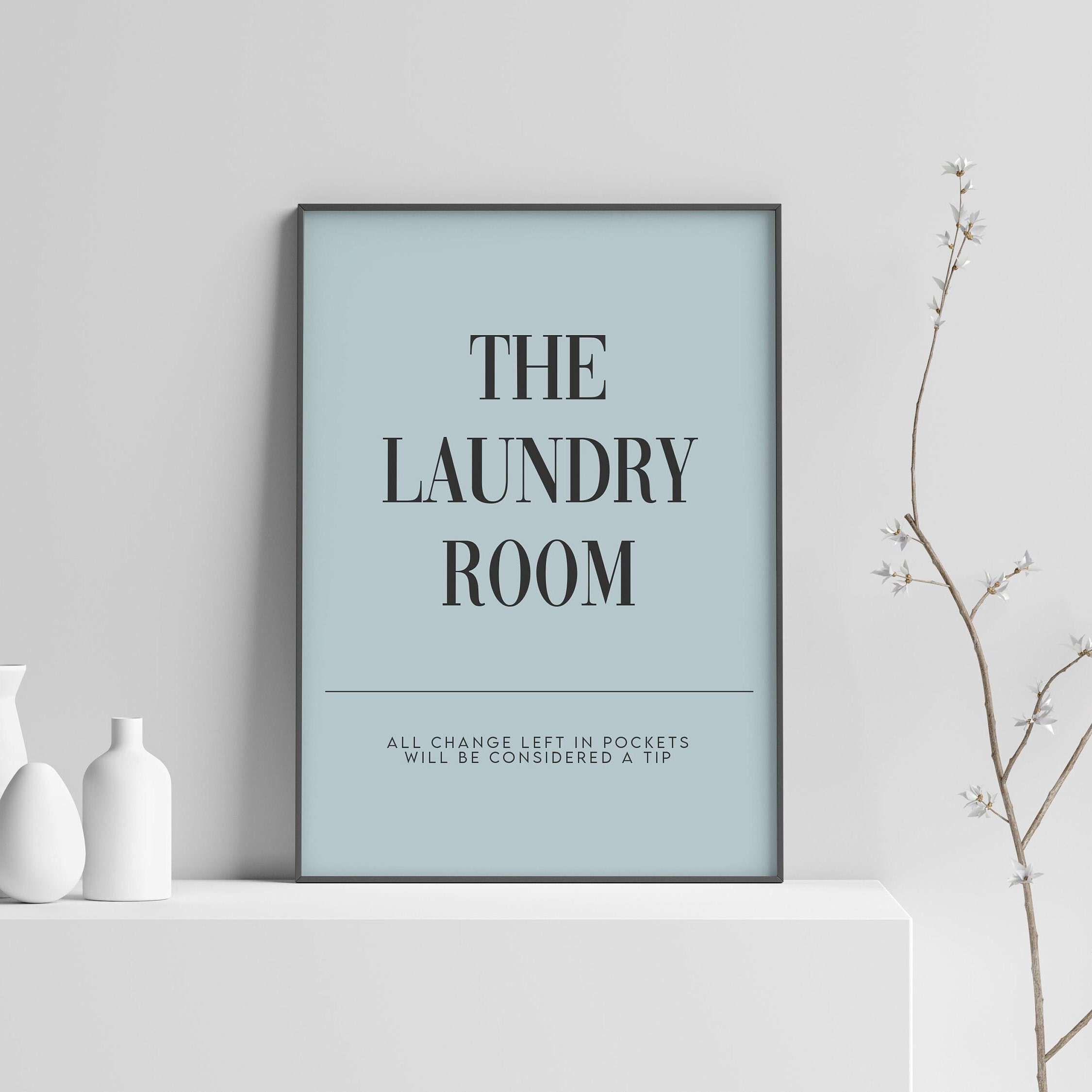 The Laundry Room Print Funny Utility Room Poster - Etsy UK