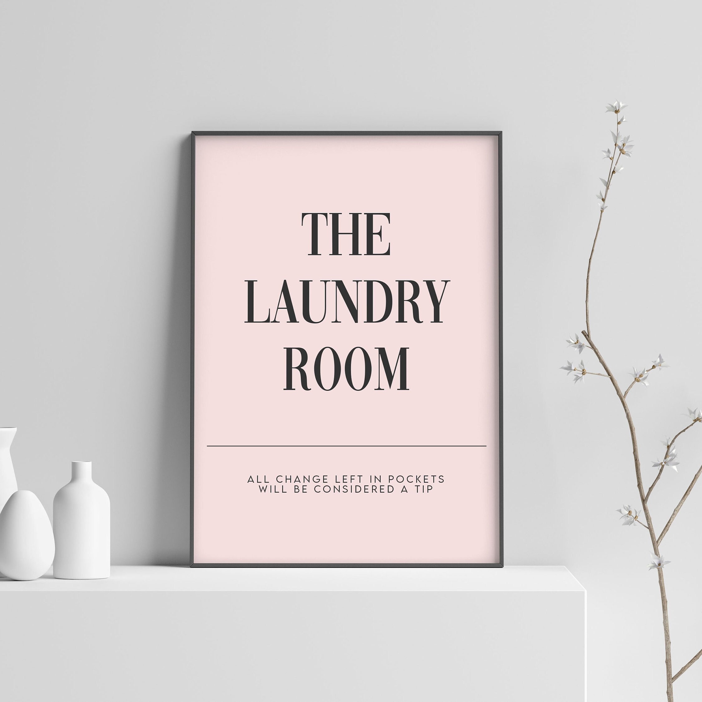 The Laundry Room Print Funny Utility Room Poster - Etsy UK