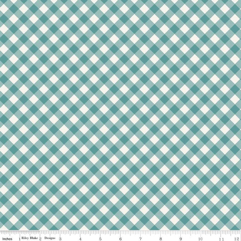 Teal Quilt Fabric - Etsy