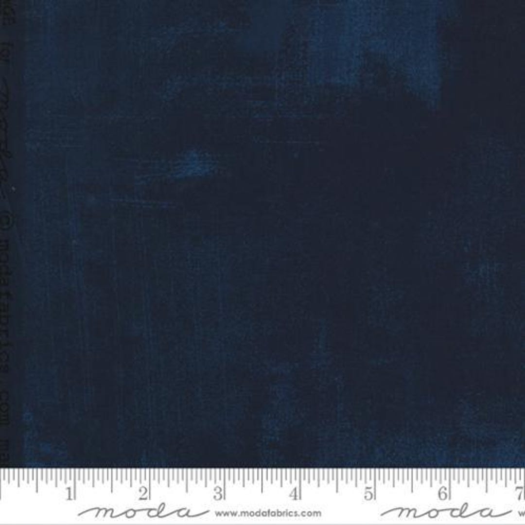 Moda - Grunge Basics - True Blue - 30150 558 - 100% Cotton Fabric ...