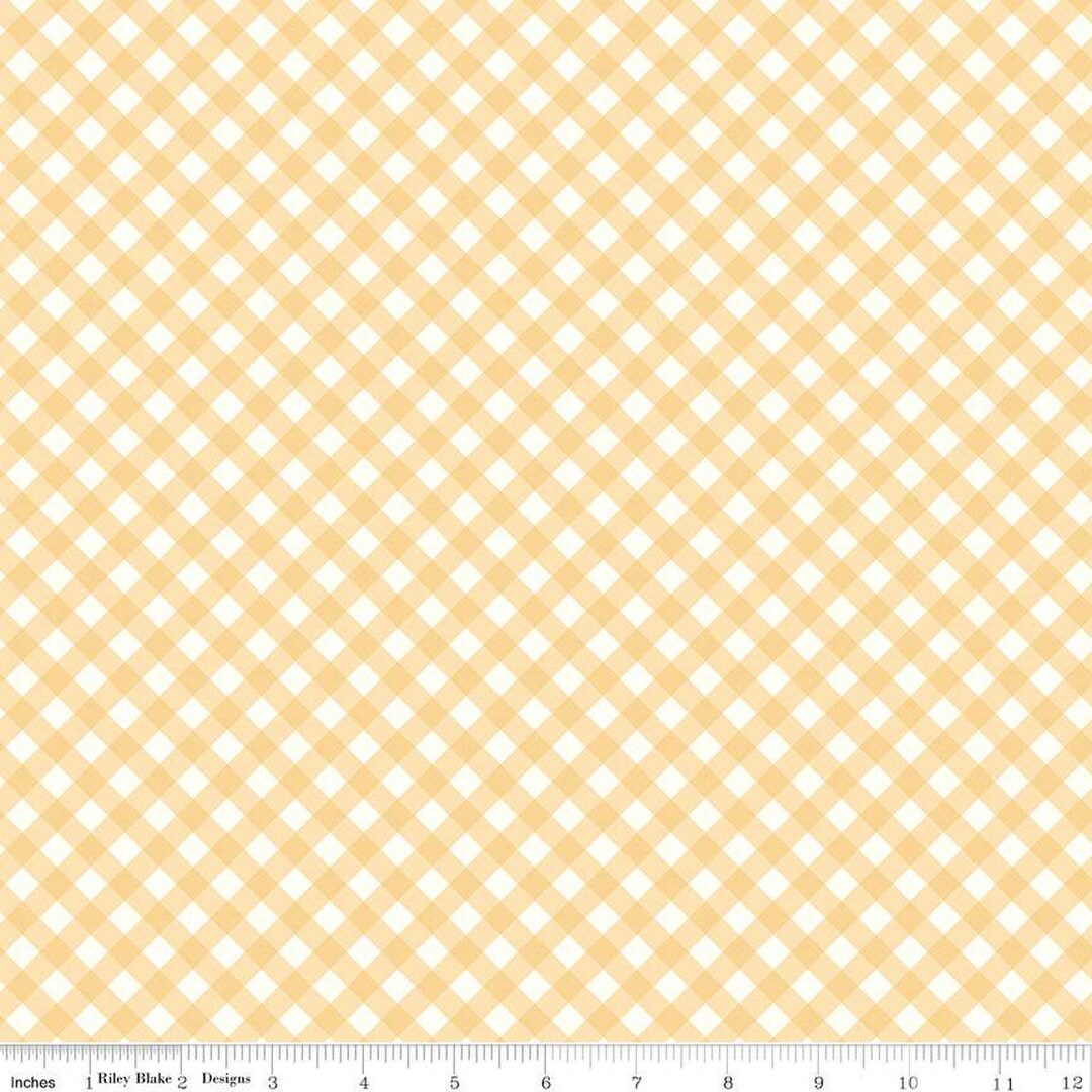 Riley Blake - Beehive State - Gingham - Beehive - C12534 BEEHIVE - 100% ...