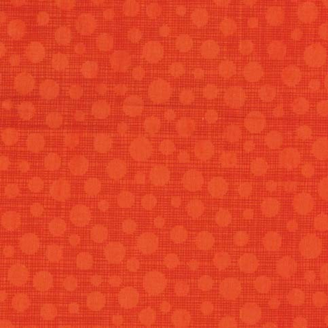 Michael Miller - Hash Dot - Clementine - CX6699 CLEM D - 100% Cotton ...