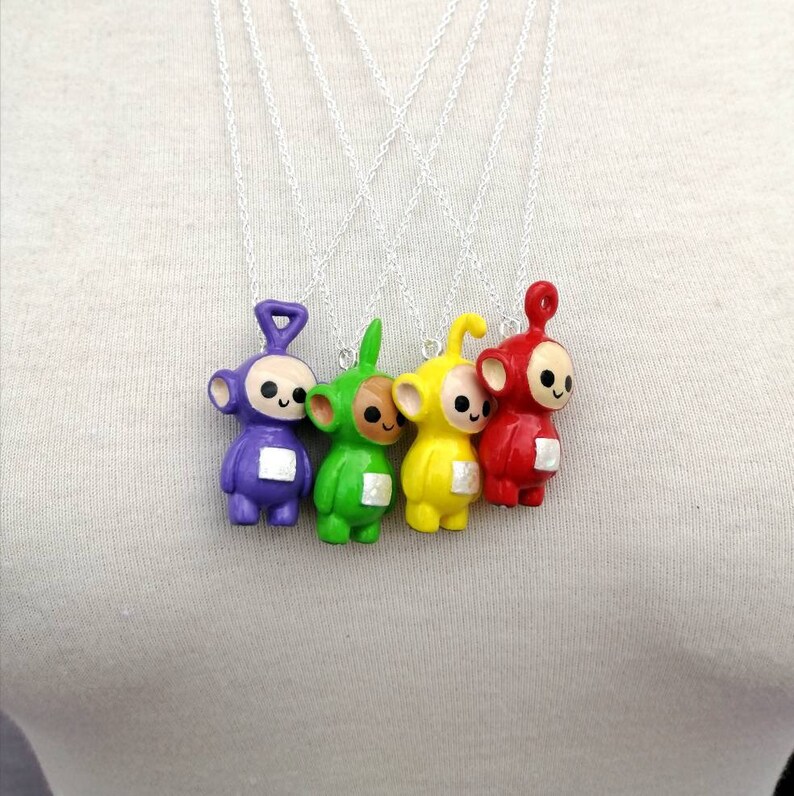 Teletubbies 90's Nostalgic Charm Necklace - Etsy