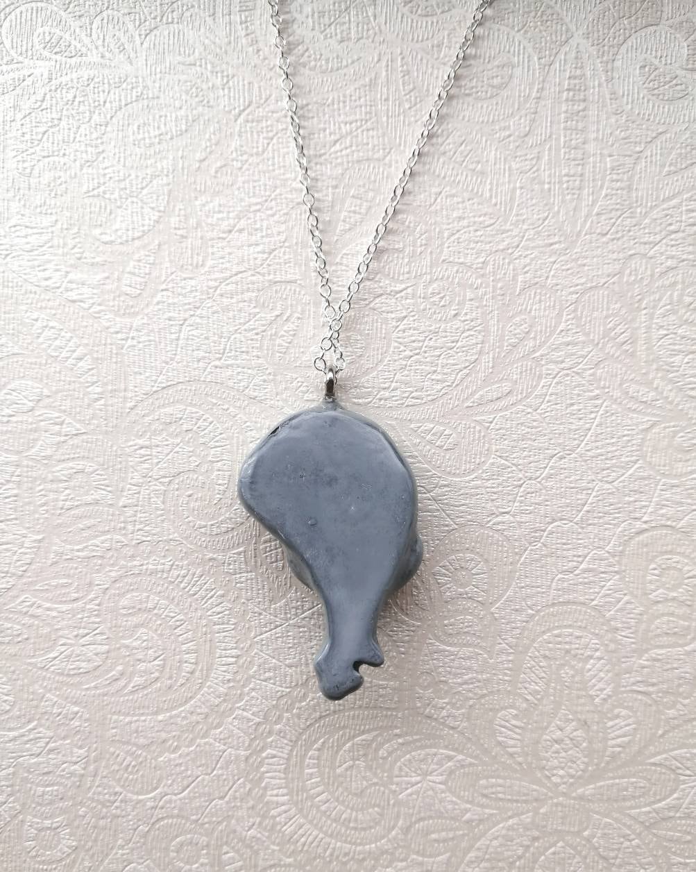 American Dad Roger Cartoon Grey Alien Resin Charm Necklace - Etsy