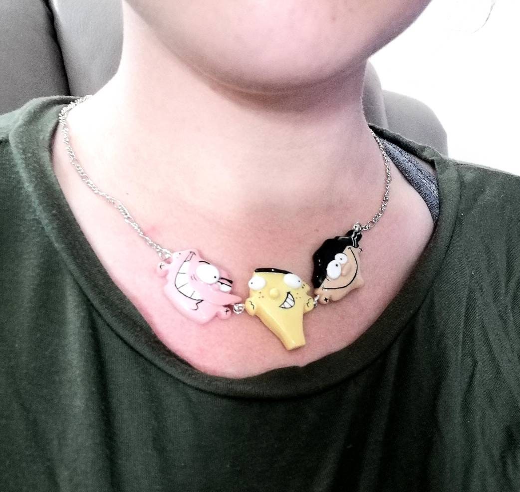 Ed Edd N Eddy Cartoon Resin Charm Necklace Keychain 90s Y2k Nostalgia ...