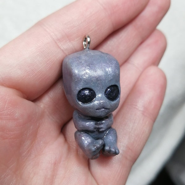 Alien Charm - Etsy
