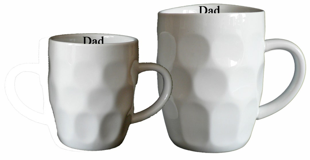 Ceramic Dimple Tankard, Pint or Half Pint Mug, Personalised Option ...