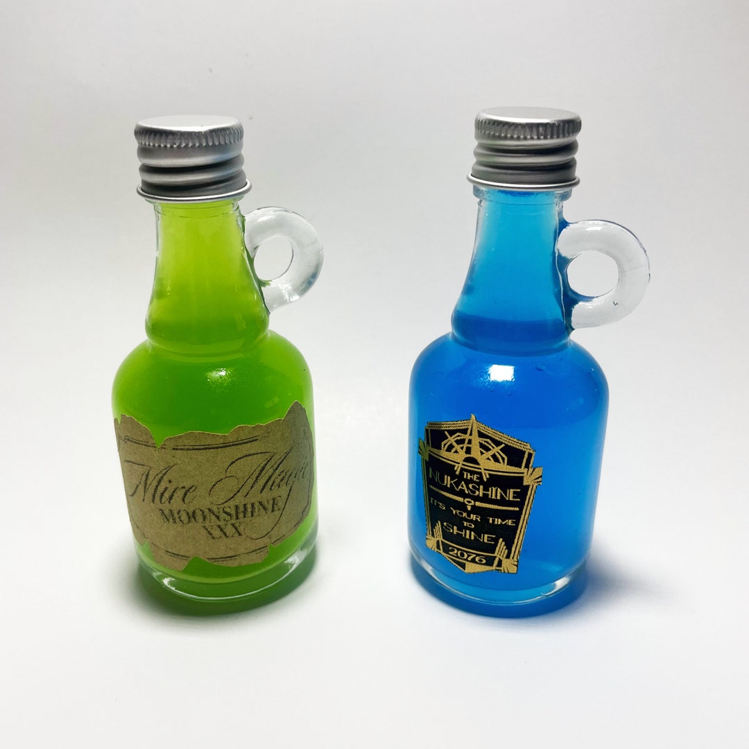 Mini Nukashine / Mire Magic Moonshine Props Inspired by Fallout - Etsy