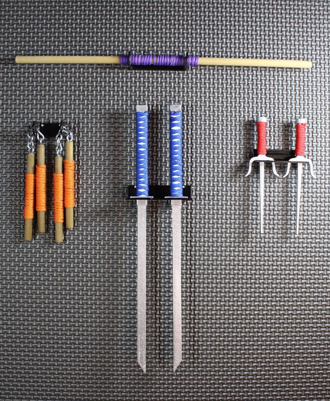 Mini Teenage Mutant Ninja Turtles Weapons Set - Etsy UK