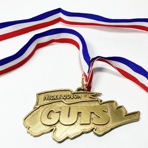 1st Place Gold Medal Prop Nickelodeon GUTS - Etsy