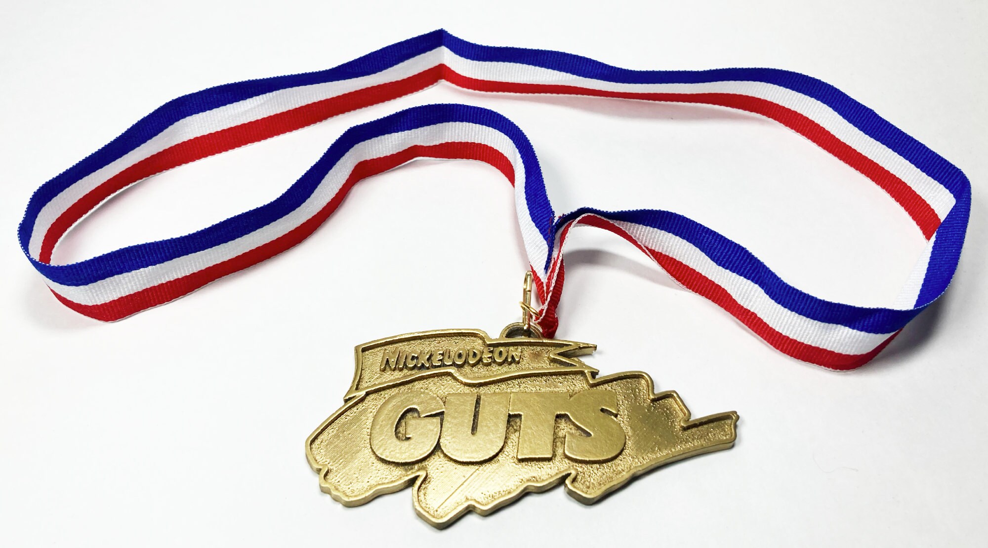 1st Place Gold Medal Prop Nickelodeon GUTS - Etsy