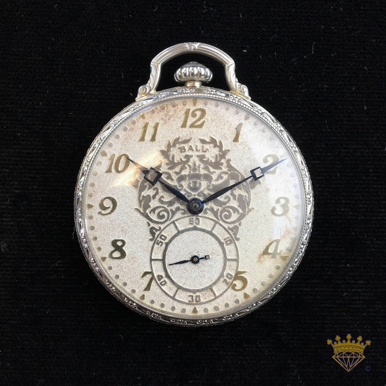 Vintage Ball Pocket Watch - Etsy