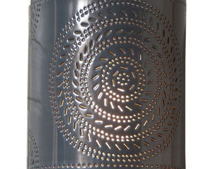 The Sturbridge Sconce Antique Tin Finish Tin Sconce Lighting Primitive ...
