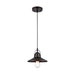 Stockbridge Shade Pendant With Star in Kettle Black - Etsy