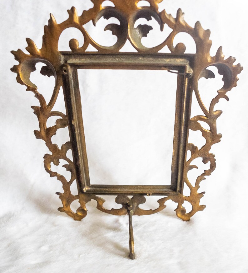 Brass Victorian Easel Frame - Etsy