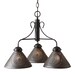 Stockbridge Shade Pendant With Star in Kettle Black - Etsy