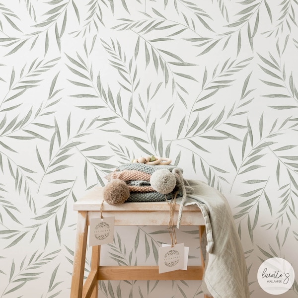 Fern Wallpaper - Etsy