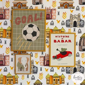 The Tribe Print Wallpaper / Traditional or Self Adhesive Wallpaper for ...