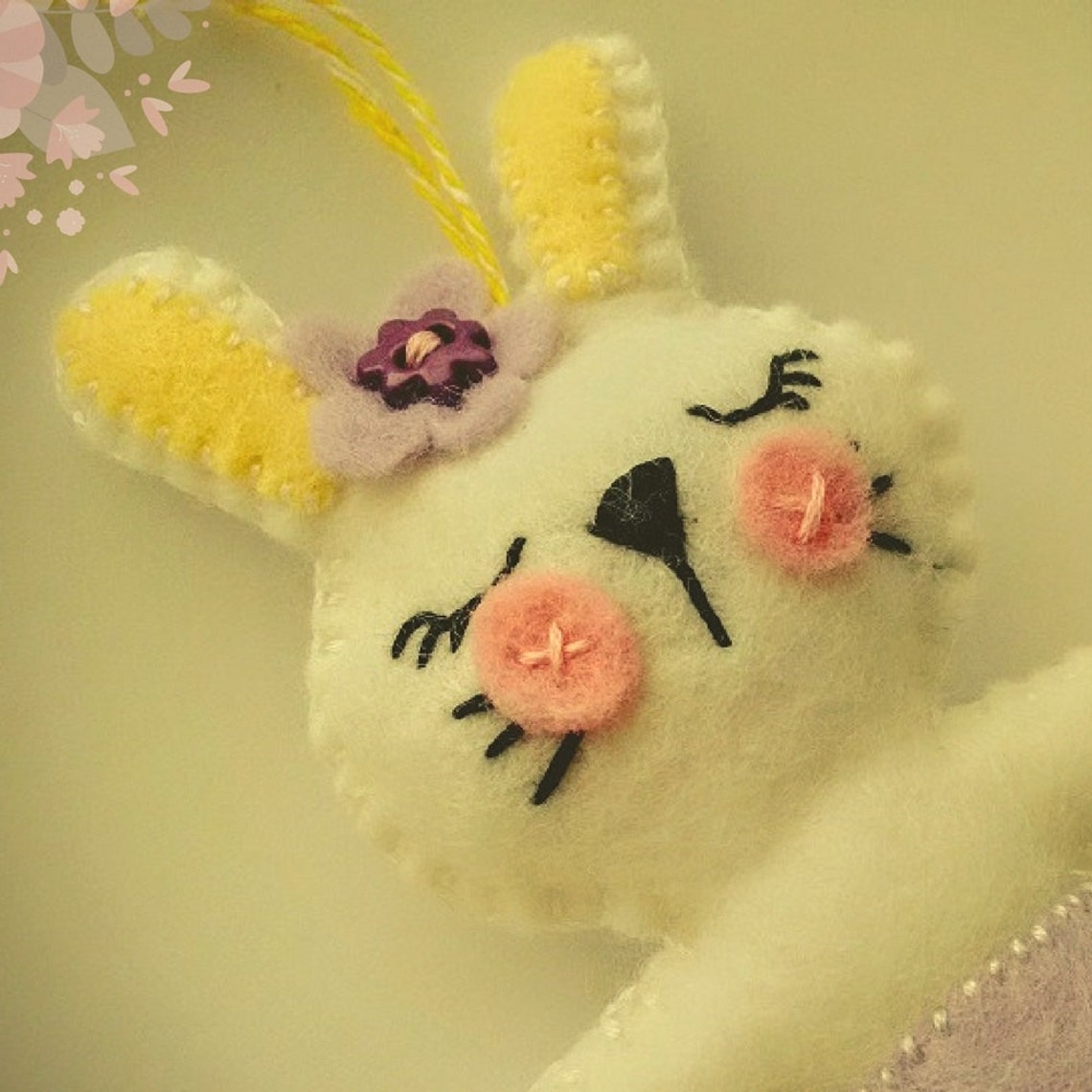 Felt Easter Bunny Pattern-felt Bunny Pattern Easter Sewing - Etsy