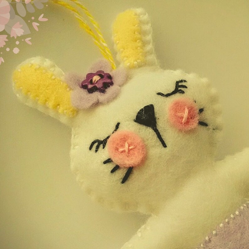 Felt Easter Bunny Pattern-felt Bunny Pattern Easter Sewing - Etsy
