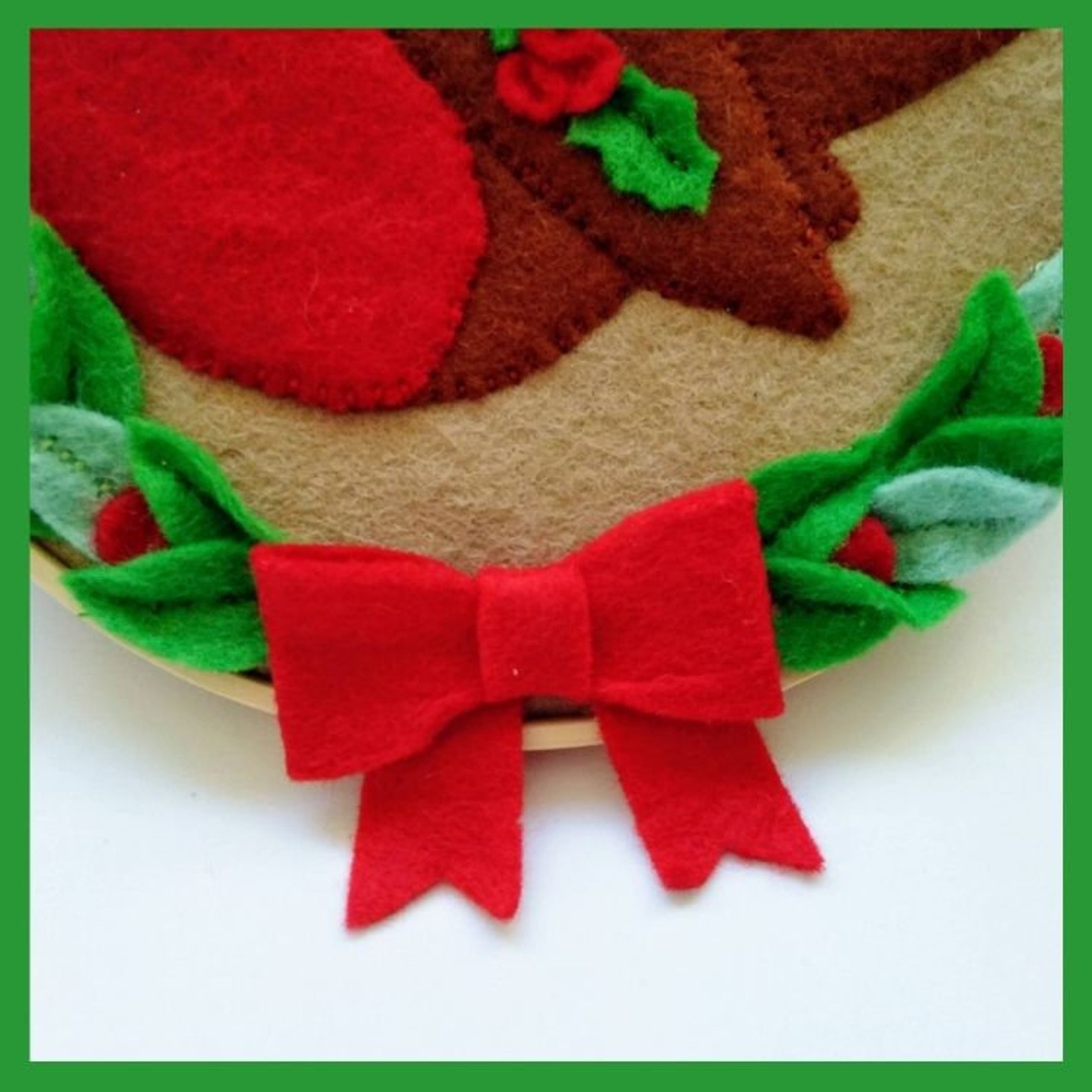 Felt Robin Pattern, Robin Embroidery Hoop, Felt Robin PDF Pattern ...