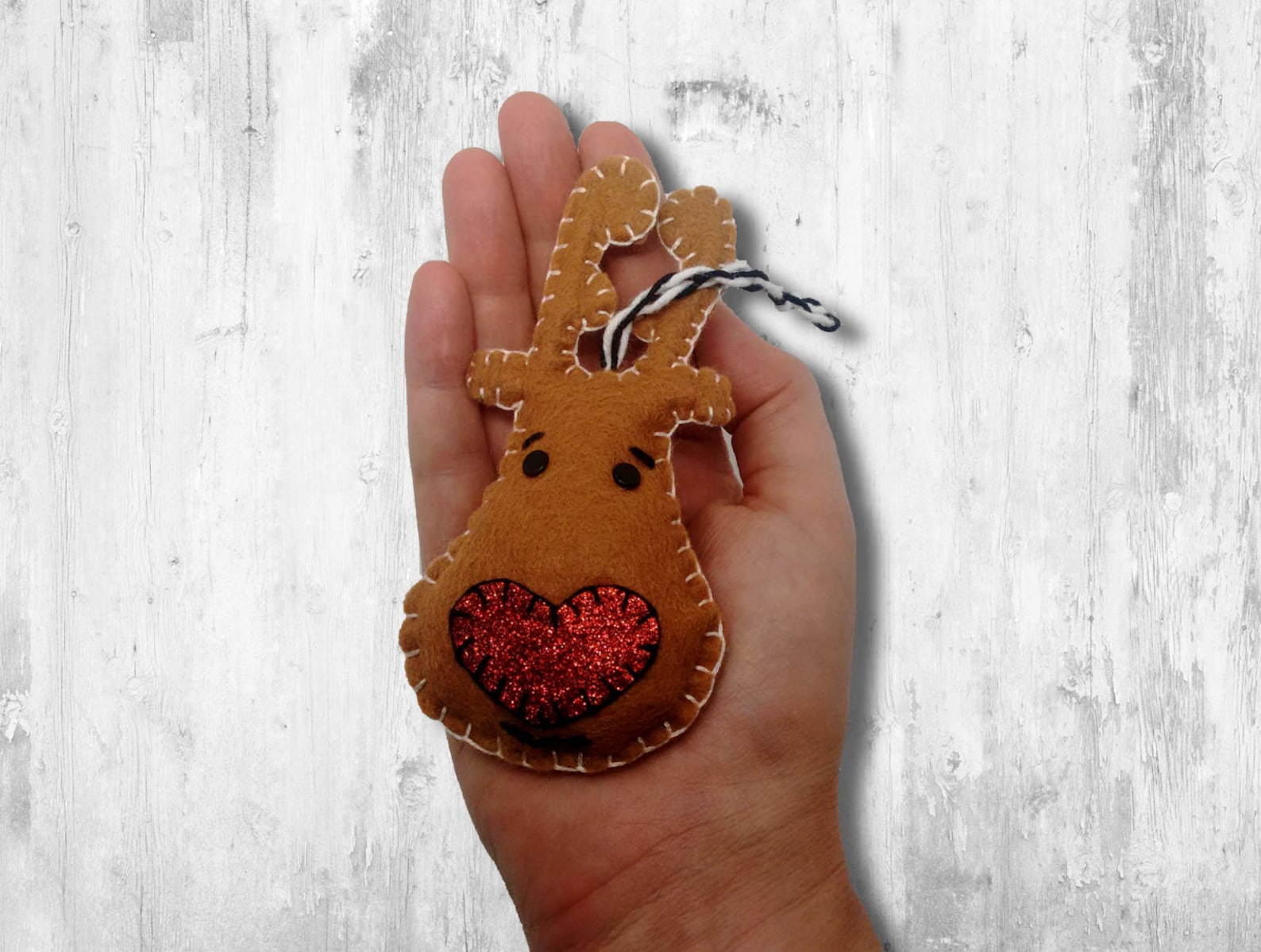 Reindeer Felt Christmas Ornament Pattern-reindeer Felt Pattern-penguin ...