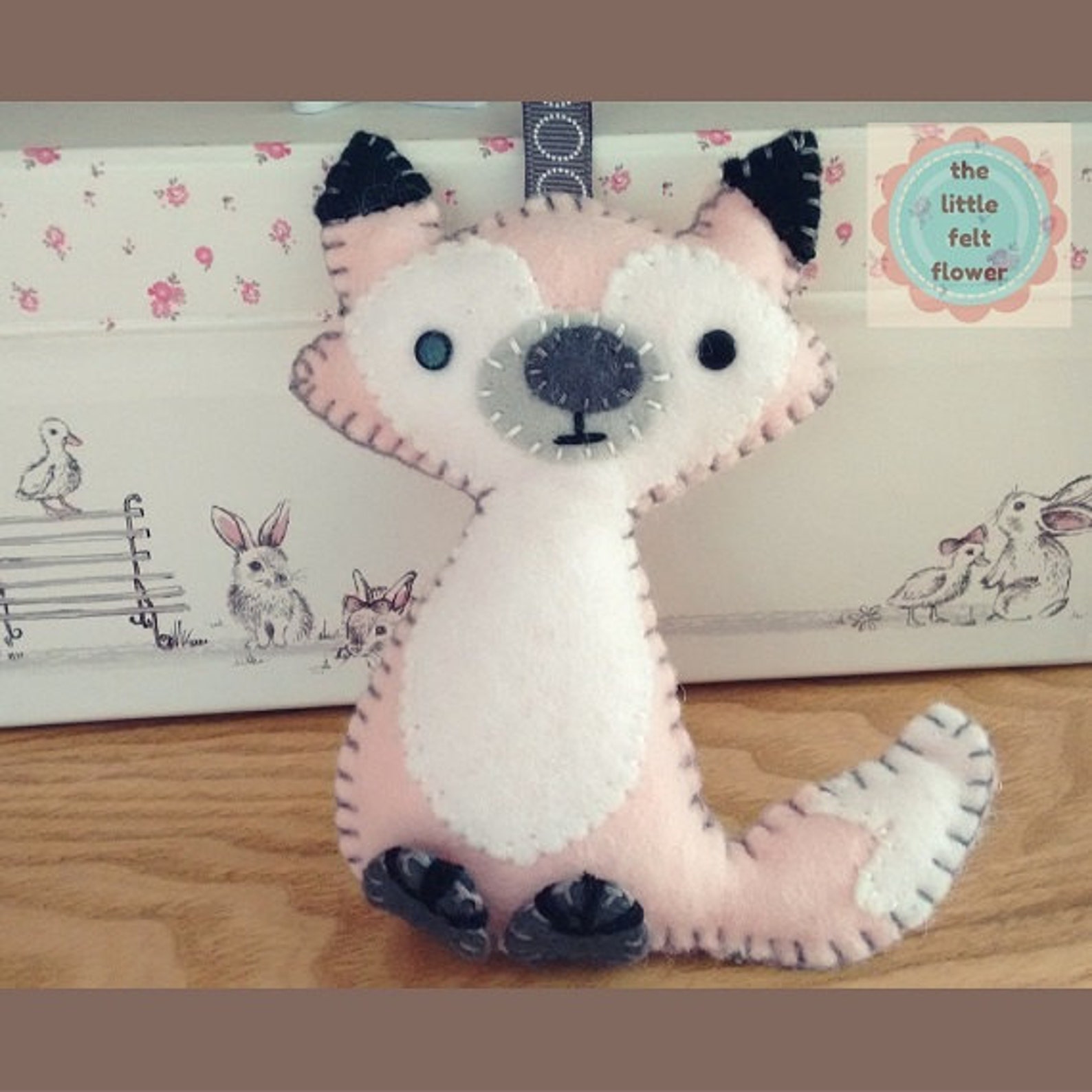 Felt Pattern-felt-woodland Fox Sewing Pattern Tutorial-felt - Etsy