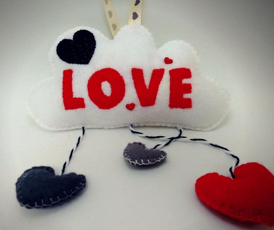 Felt Pattern-felt-cloud Pattern-felt Cloud Decoration-cloud Sewing ...