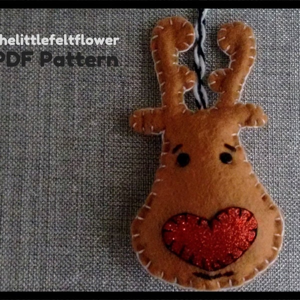 Felt Reindeer - Etsy