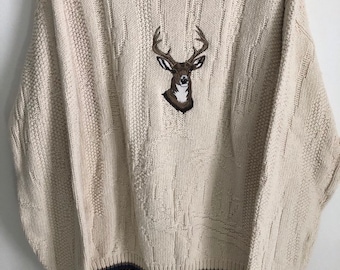 Deer sweater | Etsy